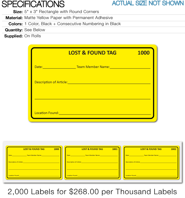 Custom Printed Labels for Job # 34305 by Sticker.com